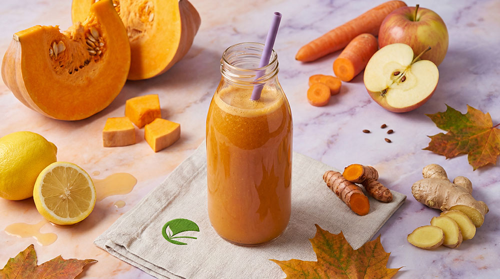 Detoks na Halloween – sok z dyni, marchwi i kurkumy na oczyszczanie